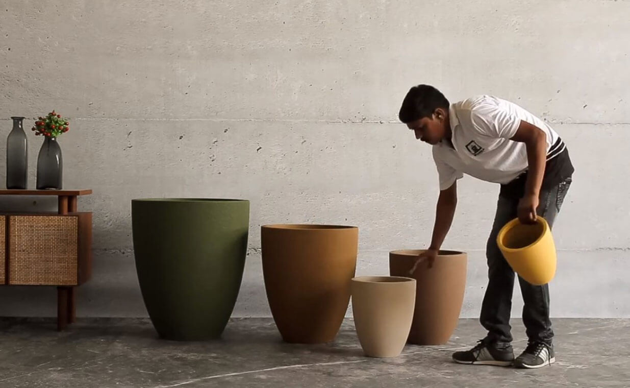 Decorative planters | FRP Planters Manufacturers | Bonasila
